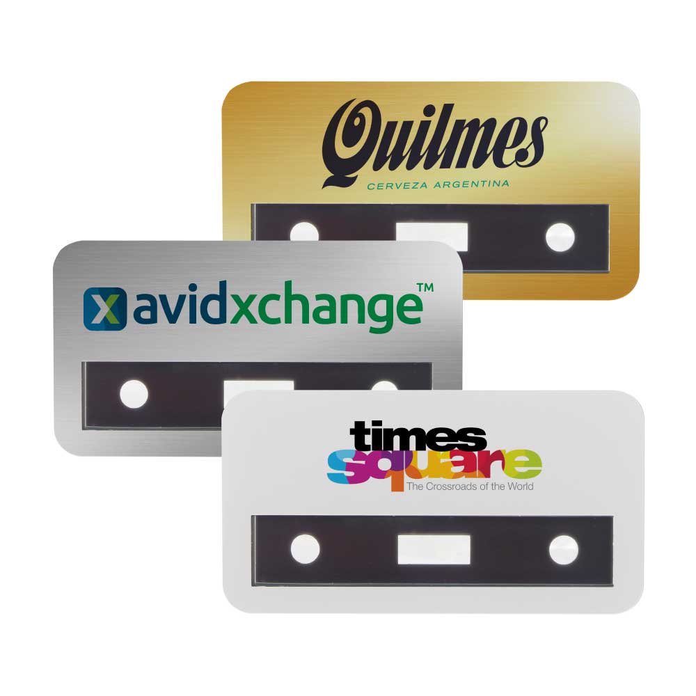 Reusable Name Badges | Promotional Gifts, Customised Gifts, Uniforms ...